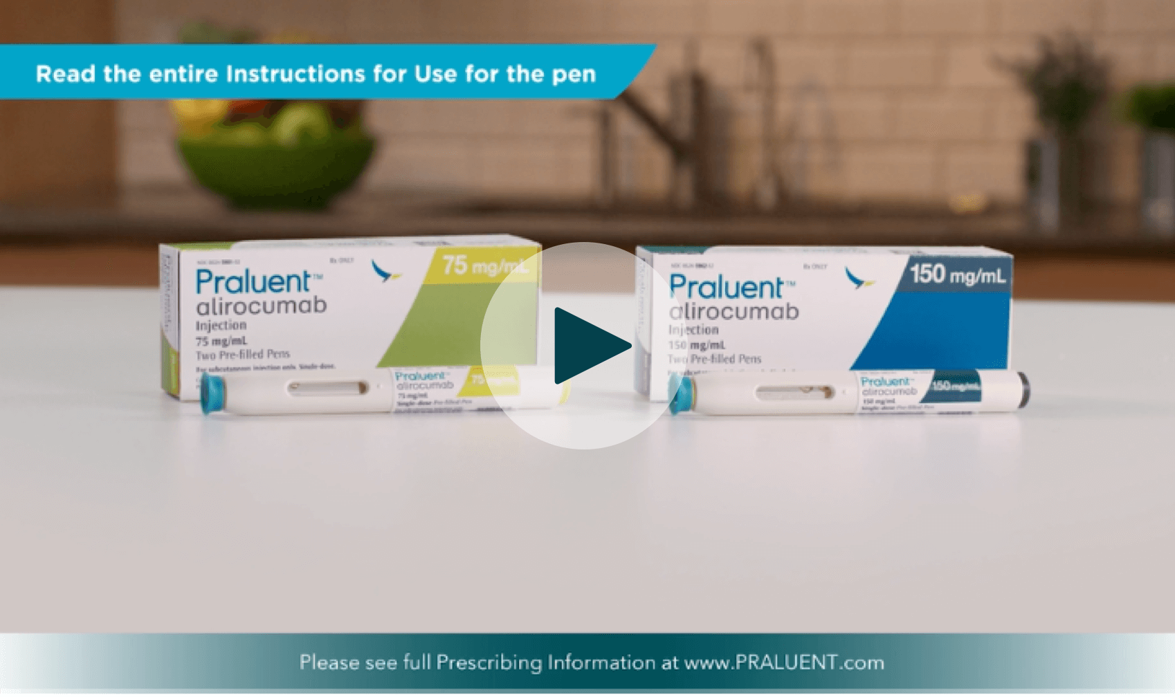 Dosing and Administration | PRALUENT® (alirocumab) Injection